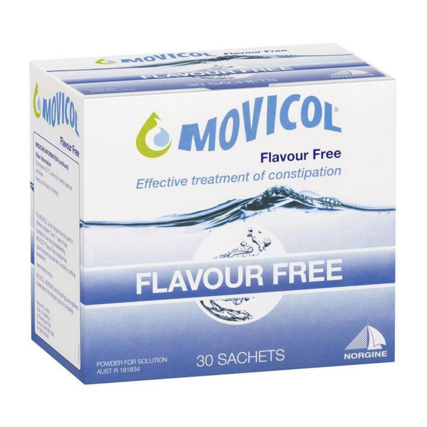 Movicol Adult Flavour Free 30 Sachets – Moorabbin Pharmacy