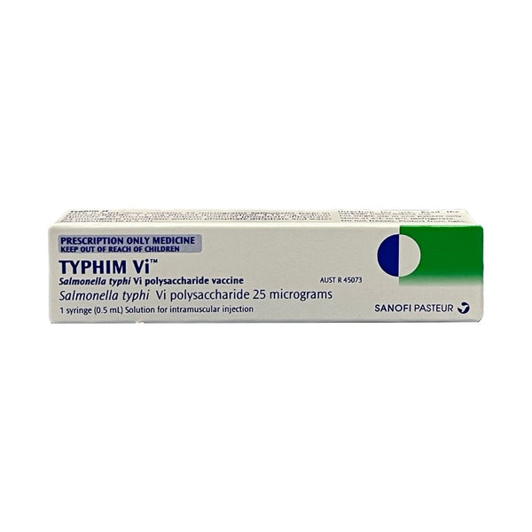 Typhim VI 0.5ml P/FL Syringe - Salmonella Typhi Vaccine – Moorabbin ...